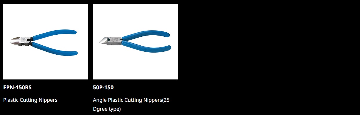 Ichiban Precision Sdn Bhd - Fujiya - Fujiya Cutting Nippers, Catch Nippers, Angle Plastic ...